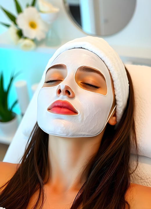 Download Spa, Relaxation, Face-Mask. Royalty-Free Stock Illustration ...