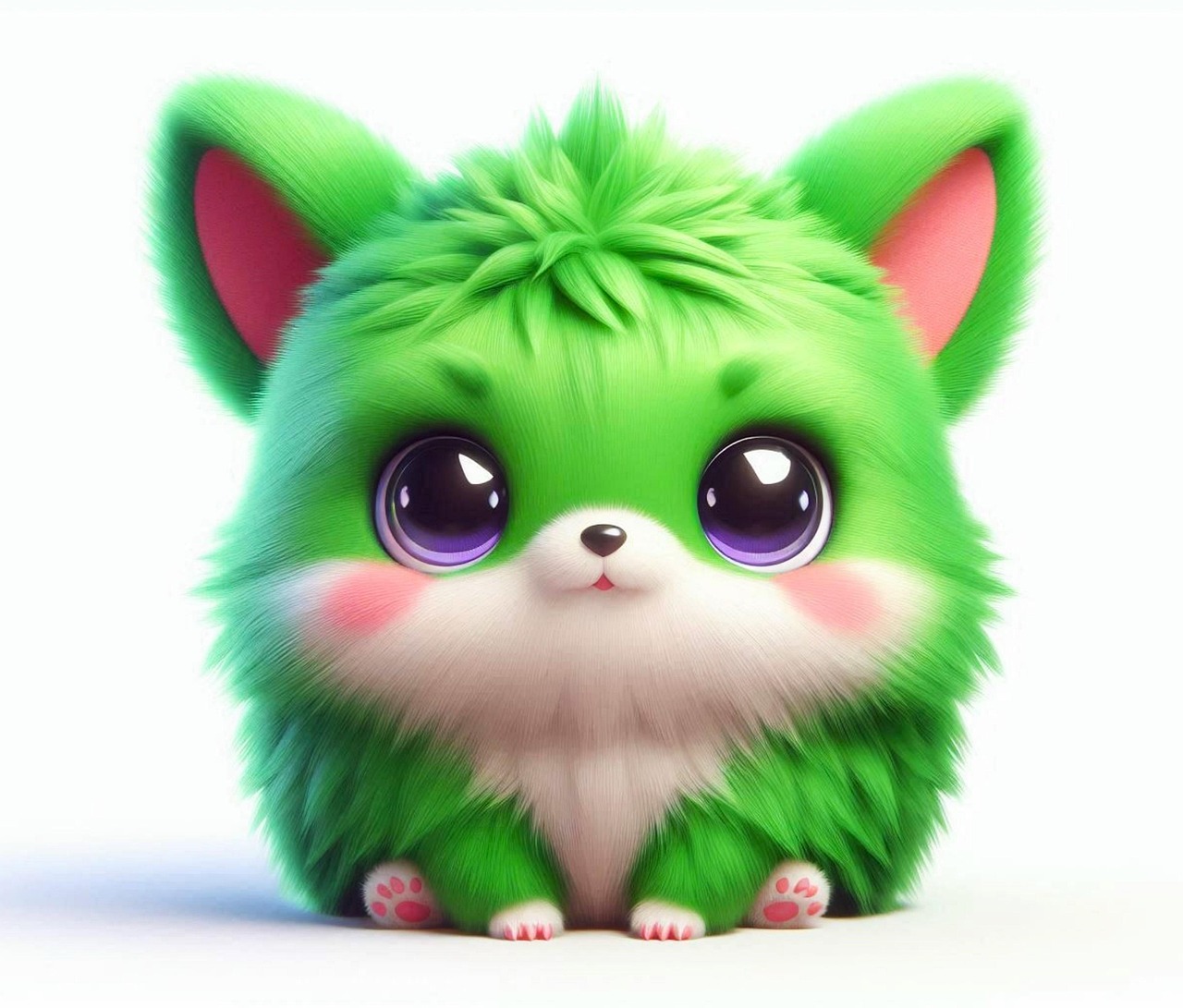 Download Ai Generated, Furball, Cute. Royalty-Free Stock Illustration ...