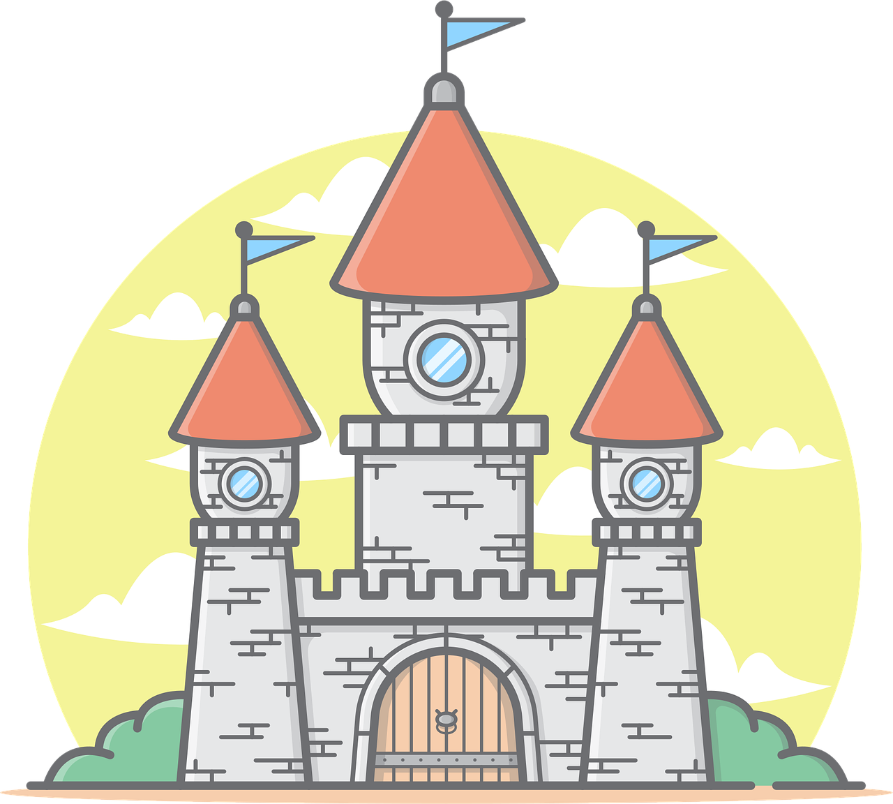 Royal Palace Clipart