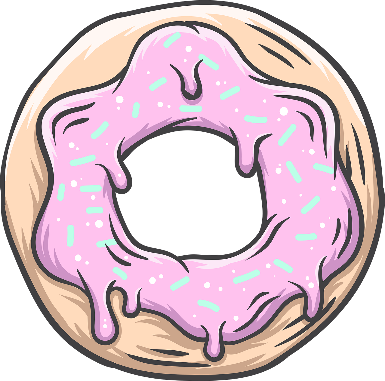 Donut Beignet Aliments Le - Images vectorielles gratuites sur Pixabay ...