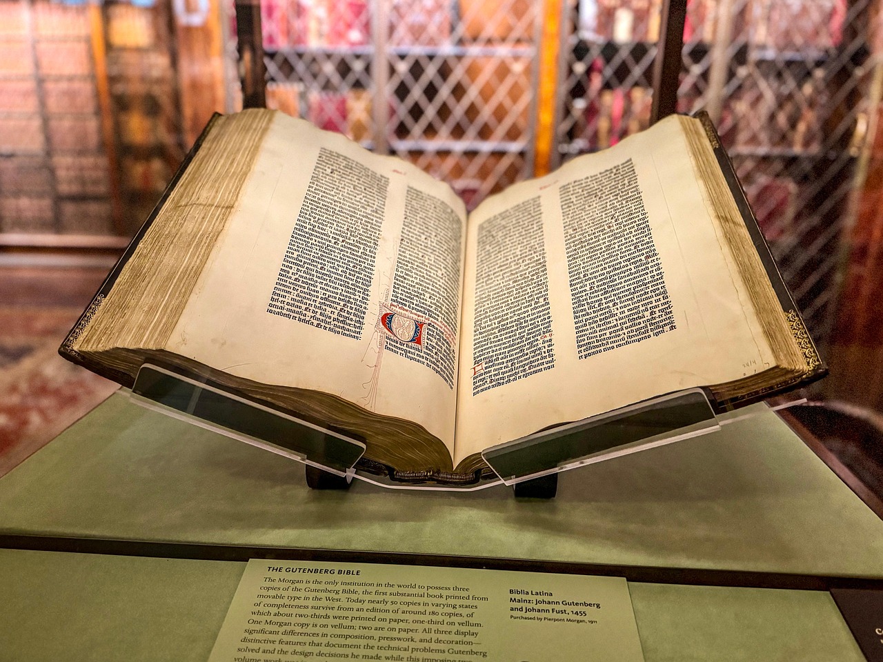Gutenberg Bibel Morgan - Kostenloses Foto auf Pixabay