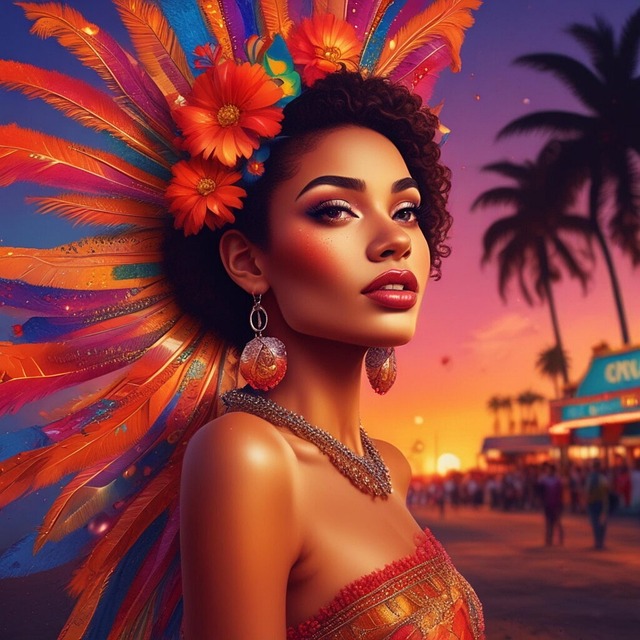 Download Carnival, Girl, Woman. Royalty-Free Stock Illustration Image ...