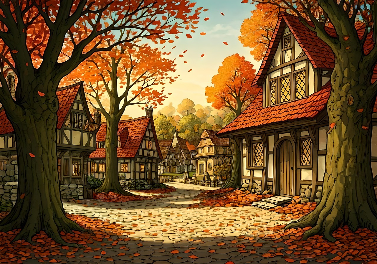 Download Autumn, Season, Trees. Royalty-Free Stock Illustration Image ...