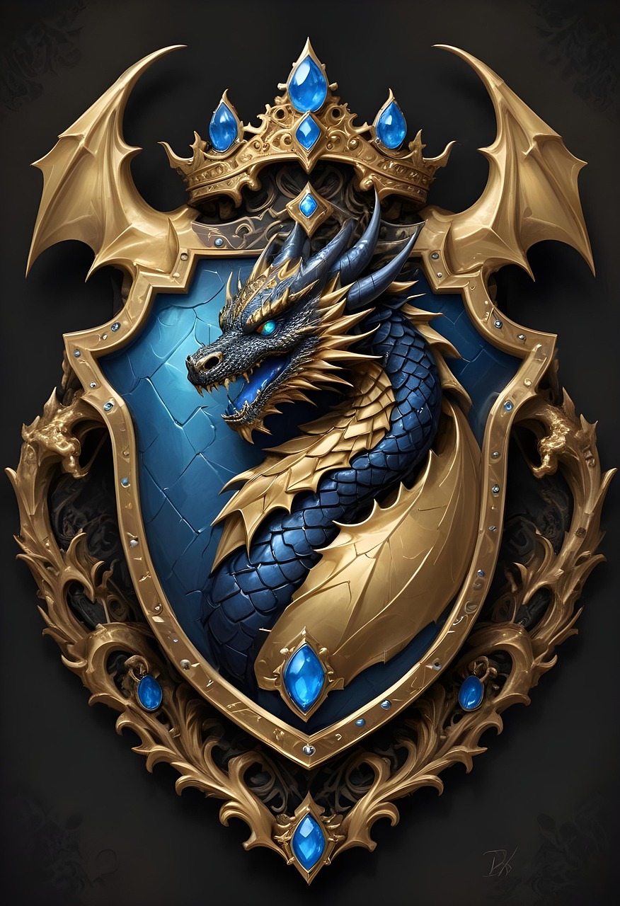 Dragon Bouclier Or Jeu Du - Image gratuite sur Pixabay - Pixabay