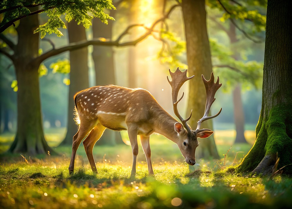 Download Ai Generated, Deer, Wildlife. Royalty-Free Stock Illustration ...