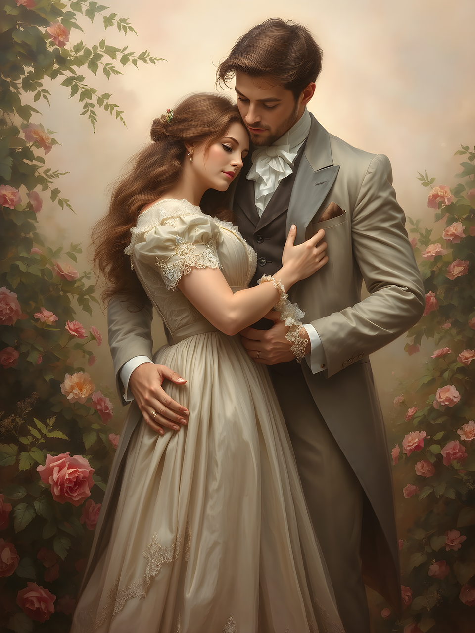 Download Ai Generated, Couple, Romance. Royalty-Free Stock Illustration ...