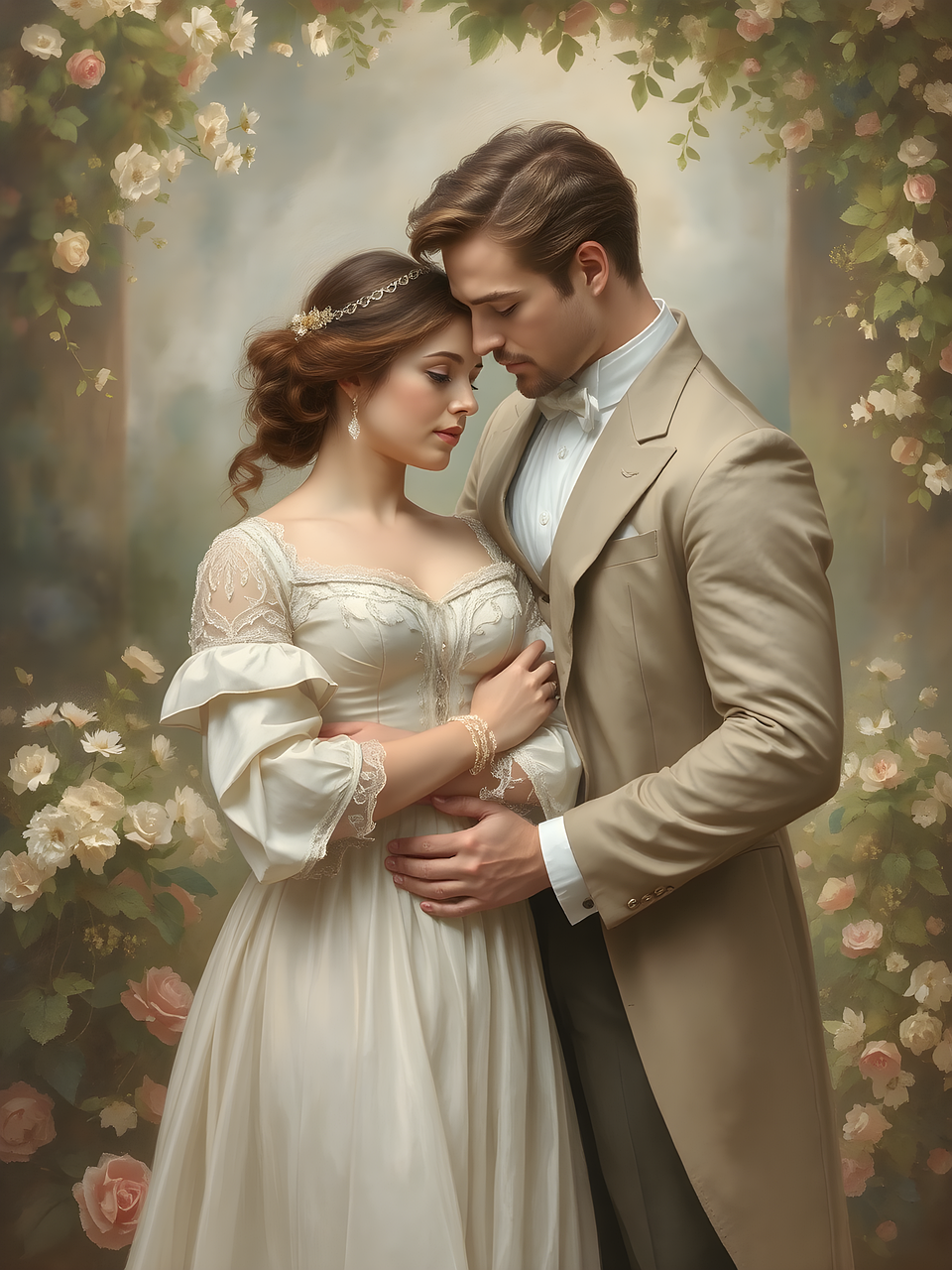 Download Ai Generated, Couple, Romance. Royalty-Free Stock Illustration ...