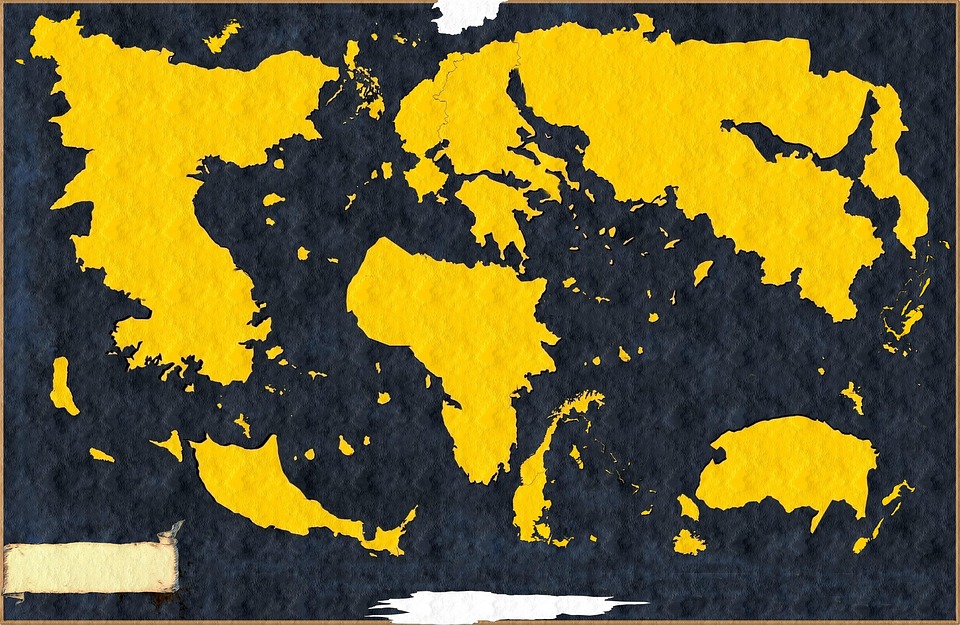 Download Map Of The World, Map, Continents. Royalty-Free Stock ...