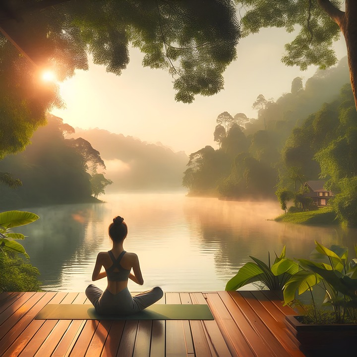 Download Peaceful, Outdoor, Scene. Royalty-Free Stock Illustration ...