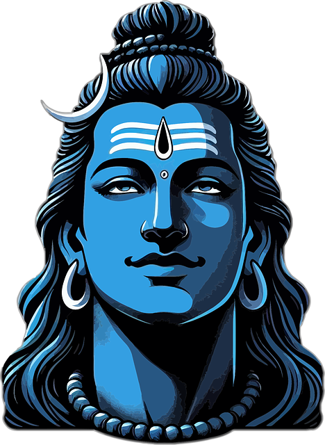 Download Blue Shiva Emoji, Shiva Emoji, Blue Emoji. Royalty-Free Vector ...