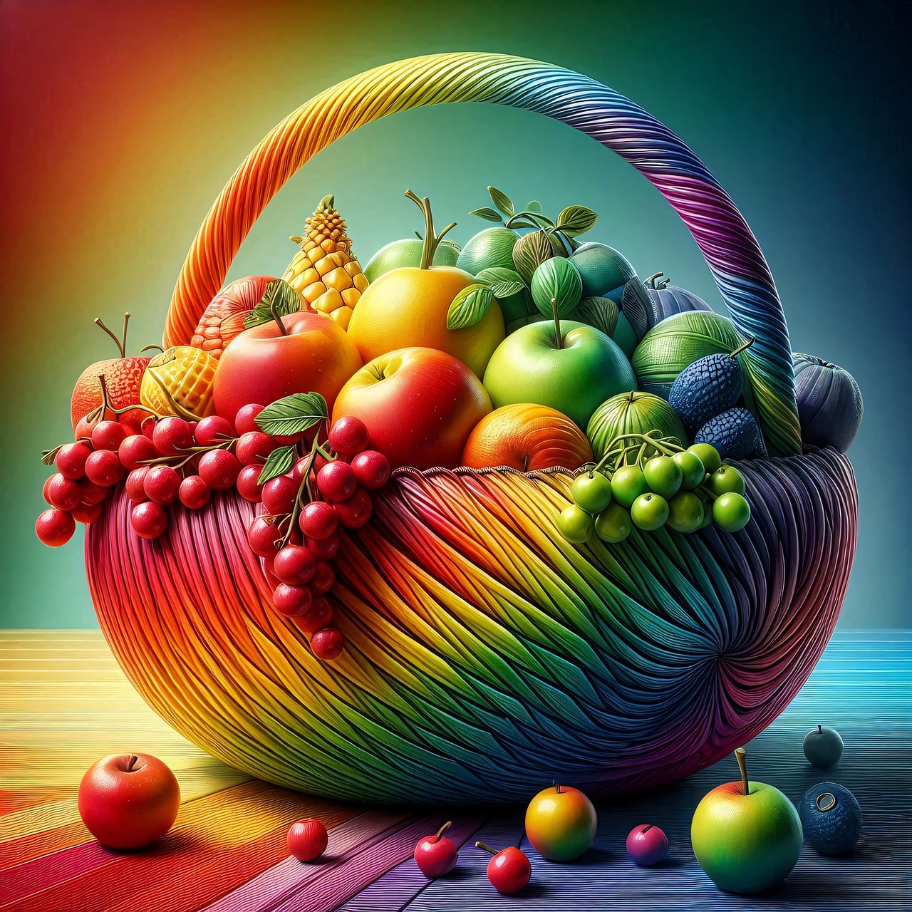 Ai Généré Des Fruits Arc-En-Ciel - Image gratuite sur Pixabay - Pixabay