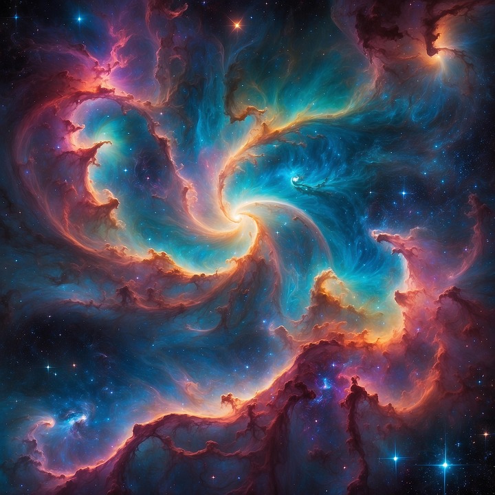 Download Ai Generated, Stars, Universe. Royalty-Free Stock Illustration ...