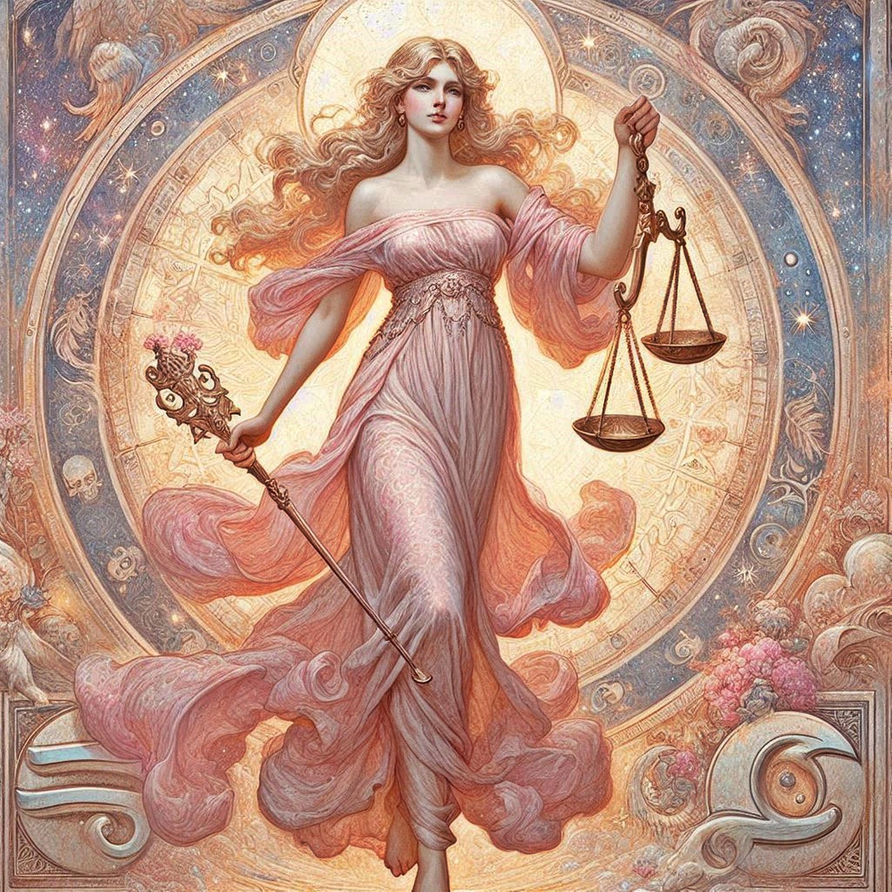 Download Venus, Scales, Woman. Royalty-Free Stock Illustration Image ...