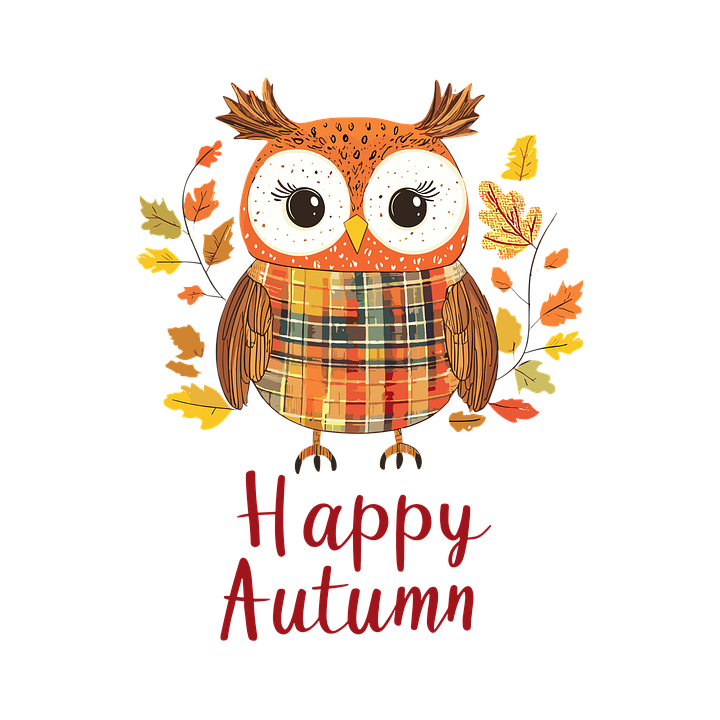 Download Ai Generated, Owl, Autumn. Royalty-Free Stock Illustration ...
