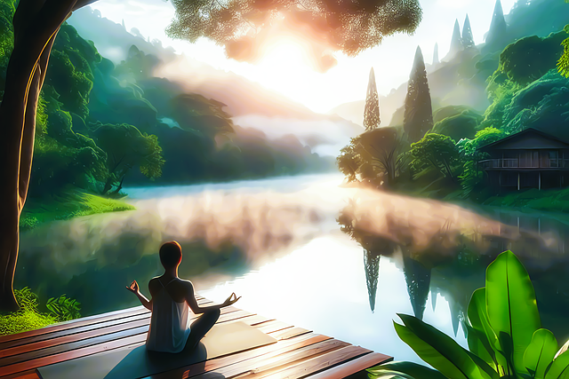 Download Peaceful, Outdoor, Scene. Royalty-Free Stock Illustration ...