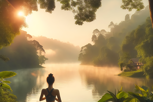 Download Peaceful, Outdoor, Scene. Royalty-Free Stock Illustration ...