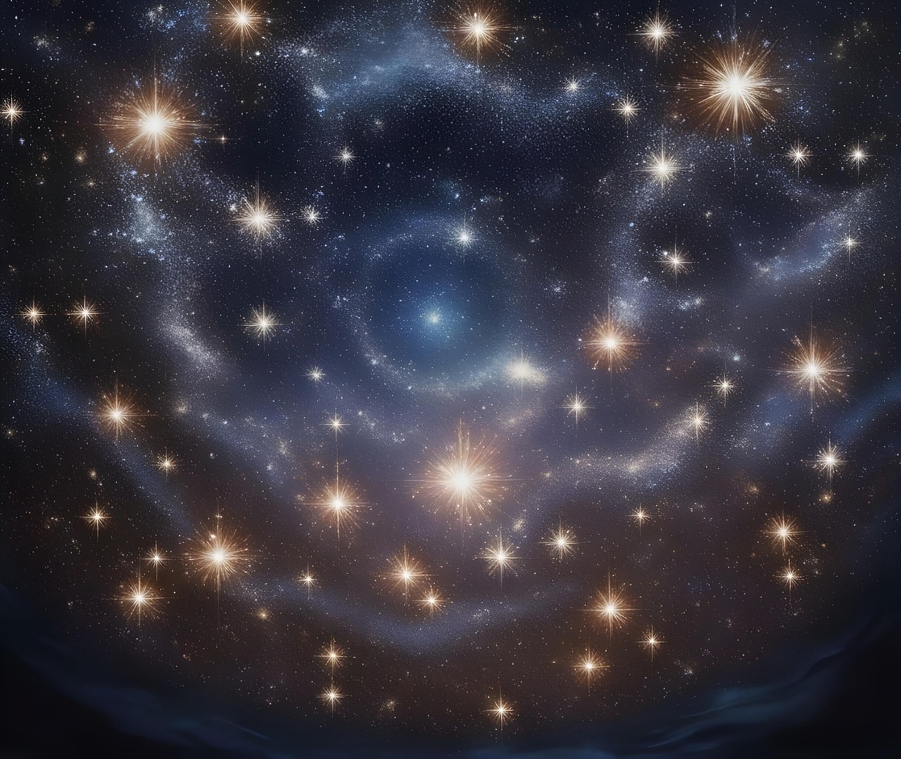 Download Ai Generated, Cosmic, Stars. Royalty-Free Stock Illustration ...