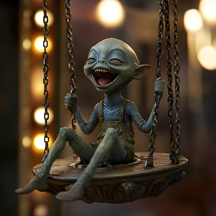 Download Ai Generated, Alien, Swing. Royalty-Free Stock Illustration ...