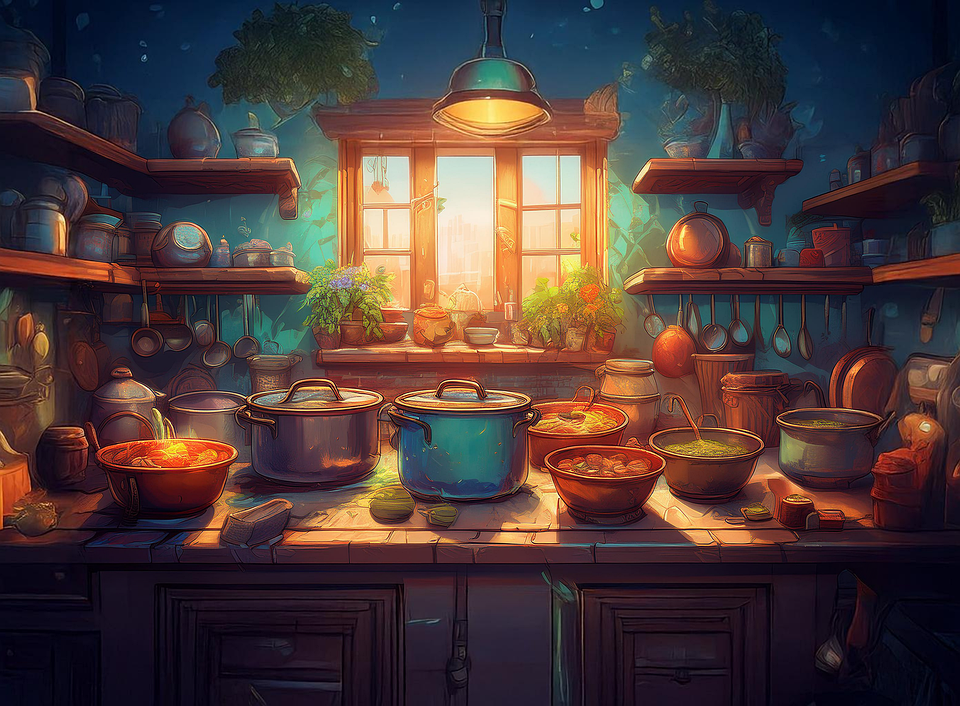 Download Kitchen, Cooking, Food. Royalty-Free Stock Illustration Image ...
