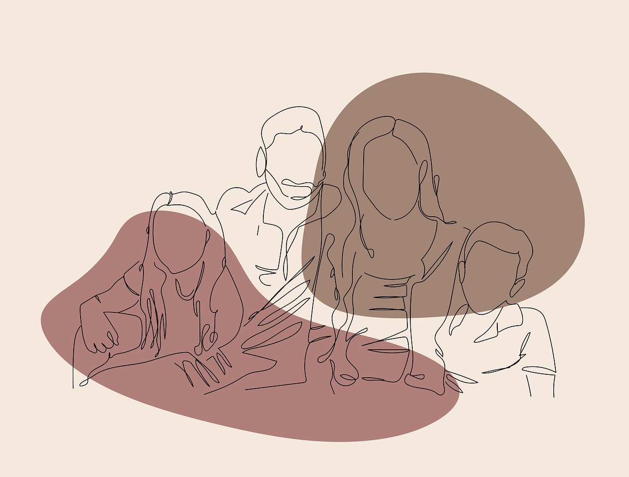 Download Family, Parents, Children. Royalty-Free Stock Illustration ...