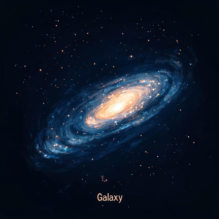 Download Galaxy Art, Galaxy Illustration, Outer Space Artwork. Royalty ...