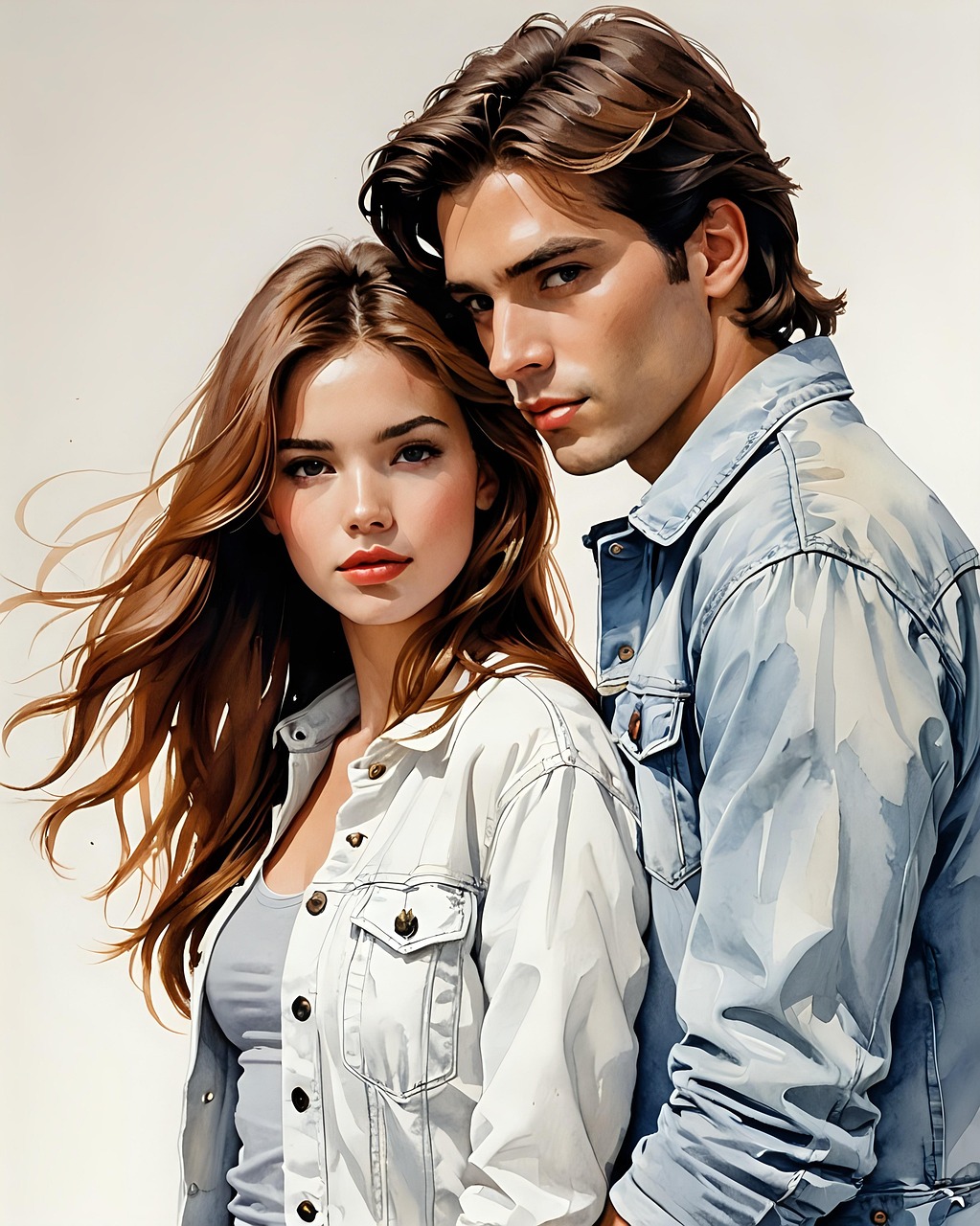 Download Ai Generated, Couple, Together. Royalty-Free Stock ...