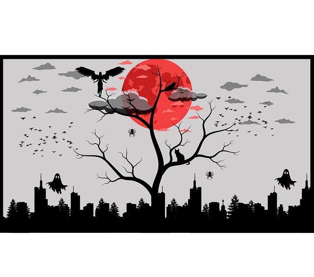 Download Horror, Nightcity, Dark. Royalty-Free Stock Illustration Image ...