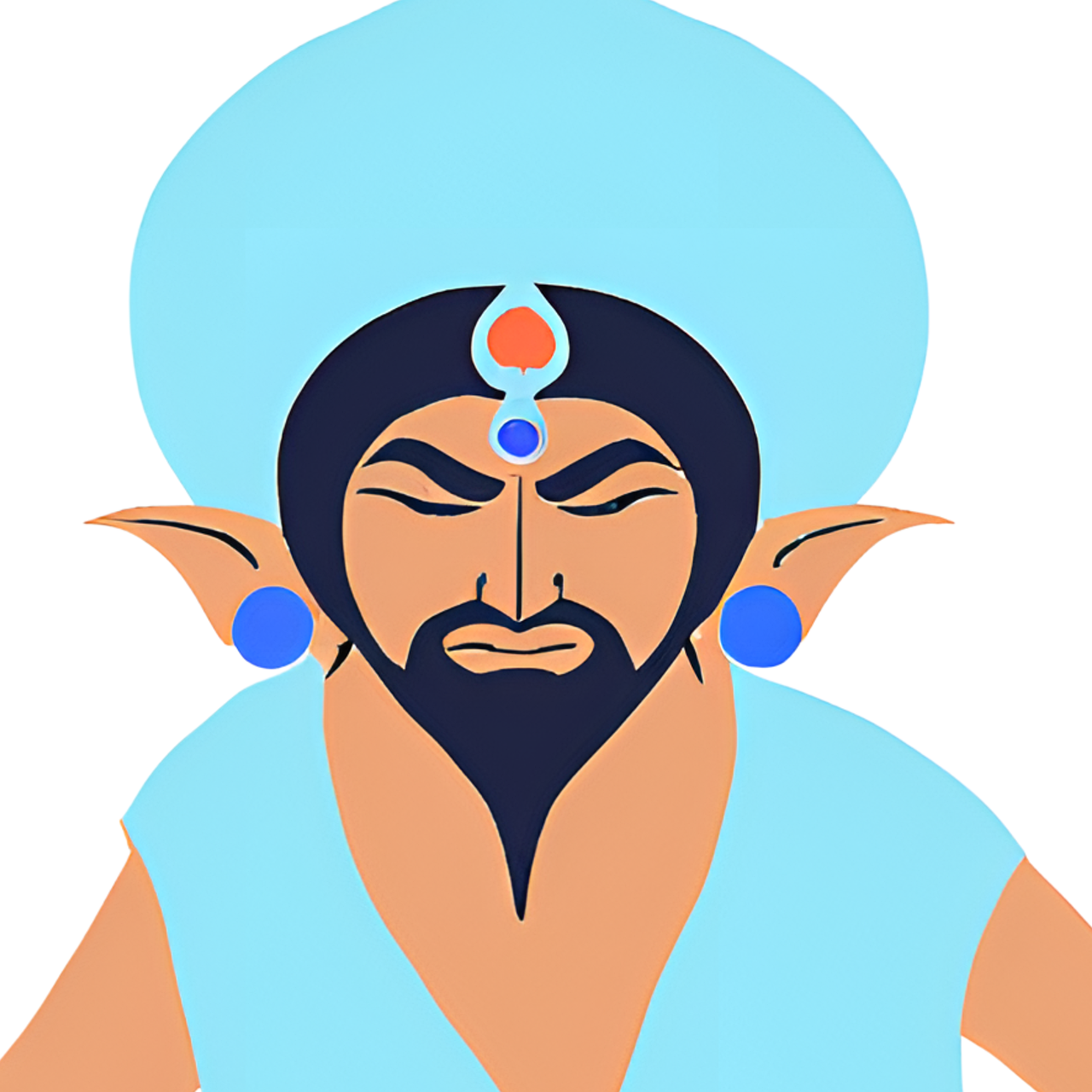 Download Djinn, Genie, Aladdin. Royalty-Free Stock Illustration Image ...