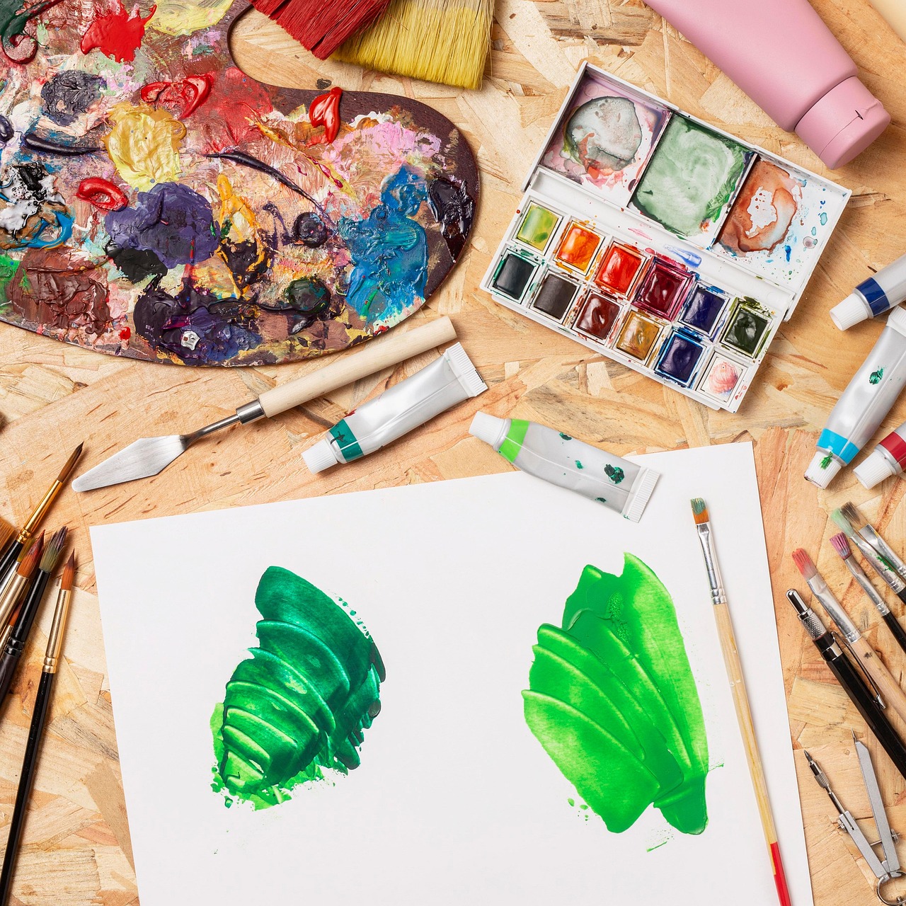 Canvas Paint Colorful - Free photo on Pixabay