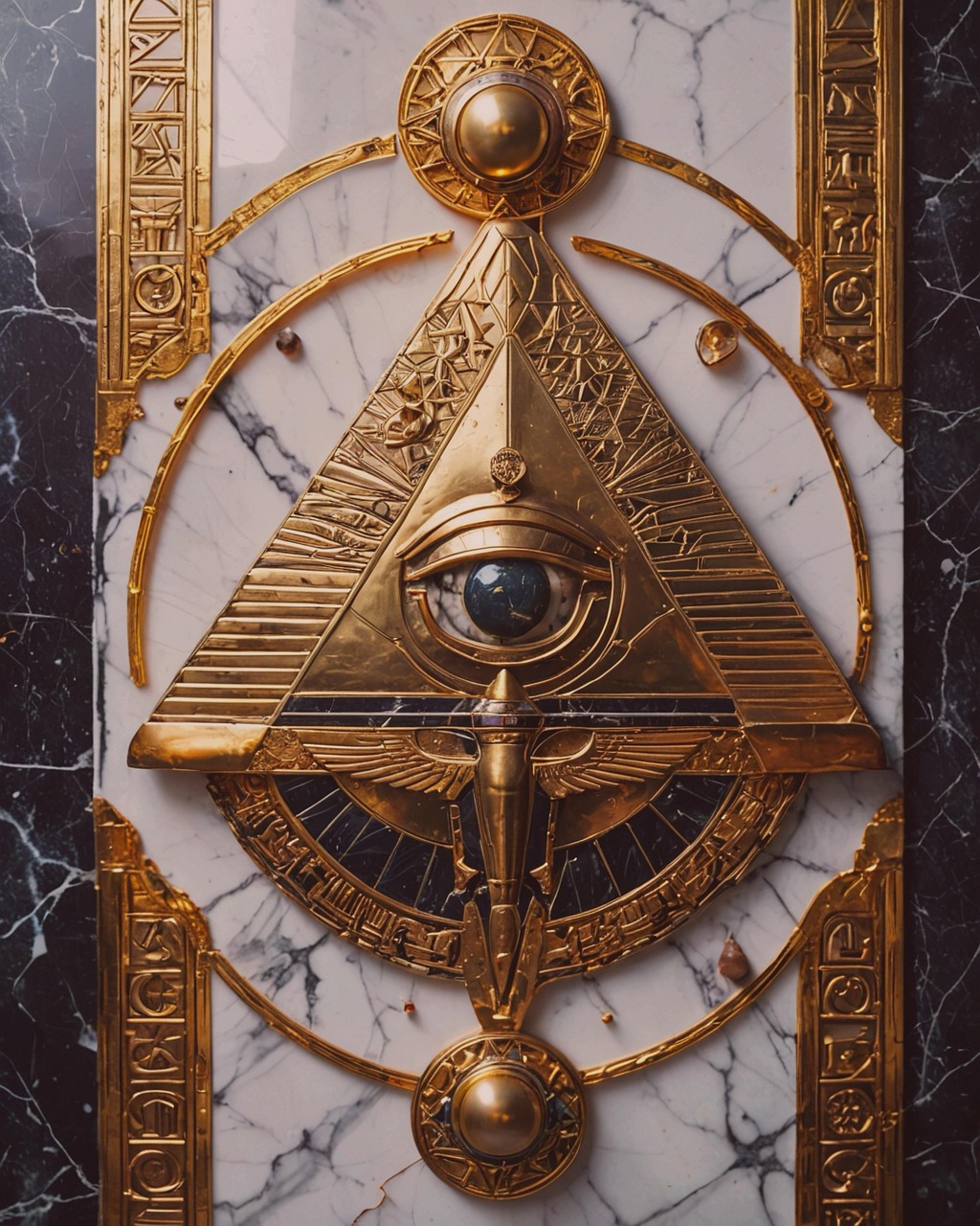 Download Eye Of Providence, Stone, Marble. Royalty-Free Stock ...