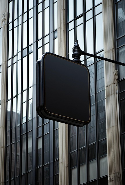 Download Black Sign, Square Sign, Hanging Sign. Royalty-Free Stock ...