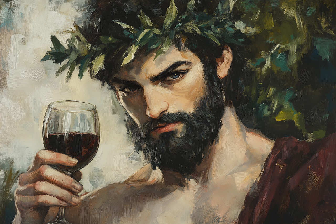 Download Dionysus, Man, Portrait. Royalty-Free Stock Illustration Image ...