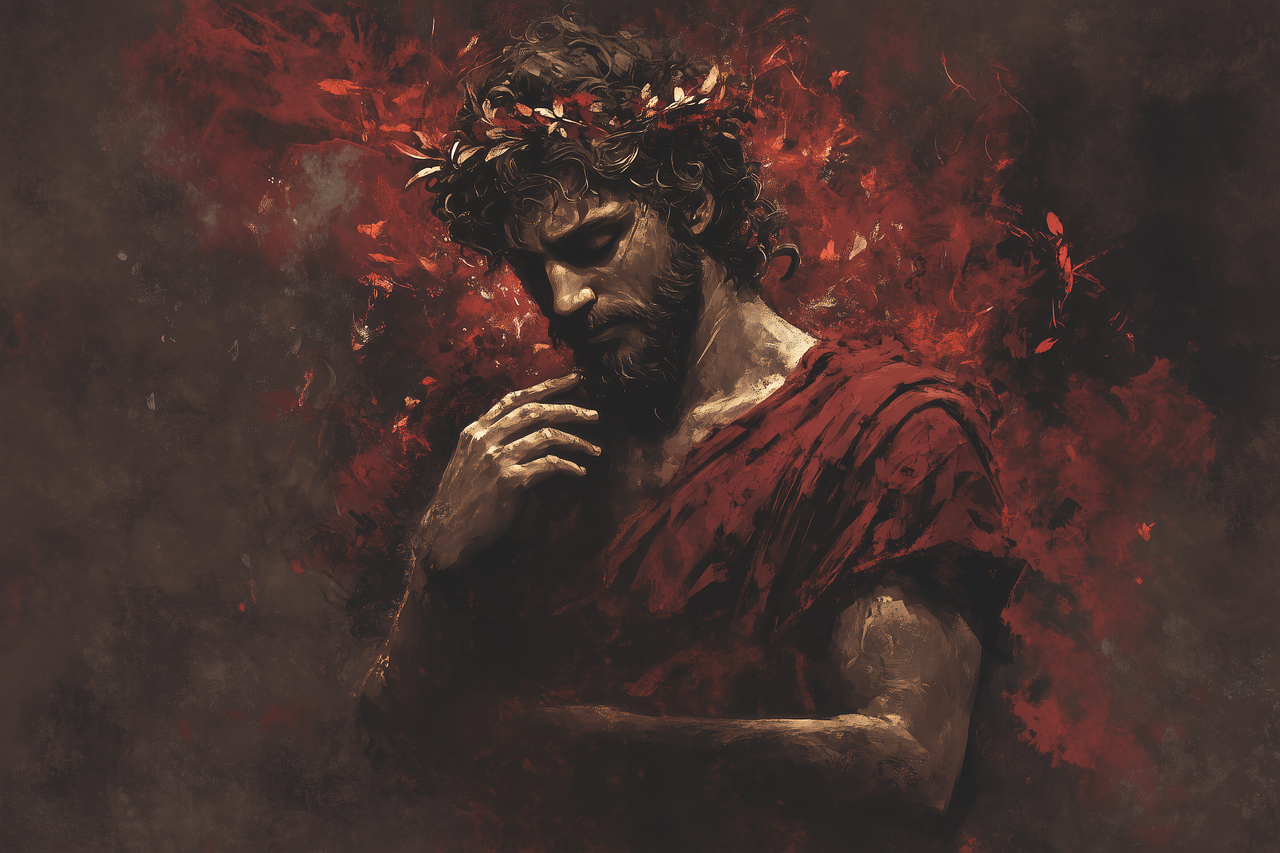 Download Dionysus, Man, Portrait. Royalty-Free Stock Illustration Image ...