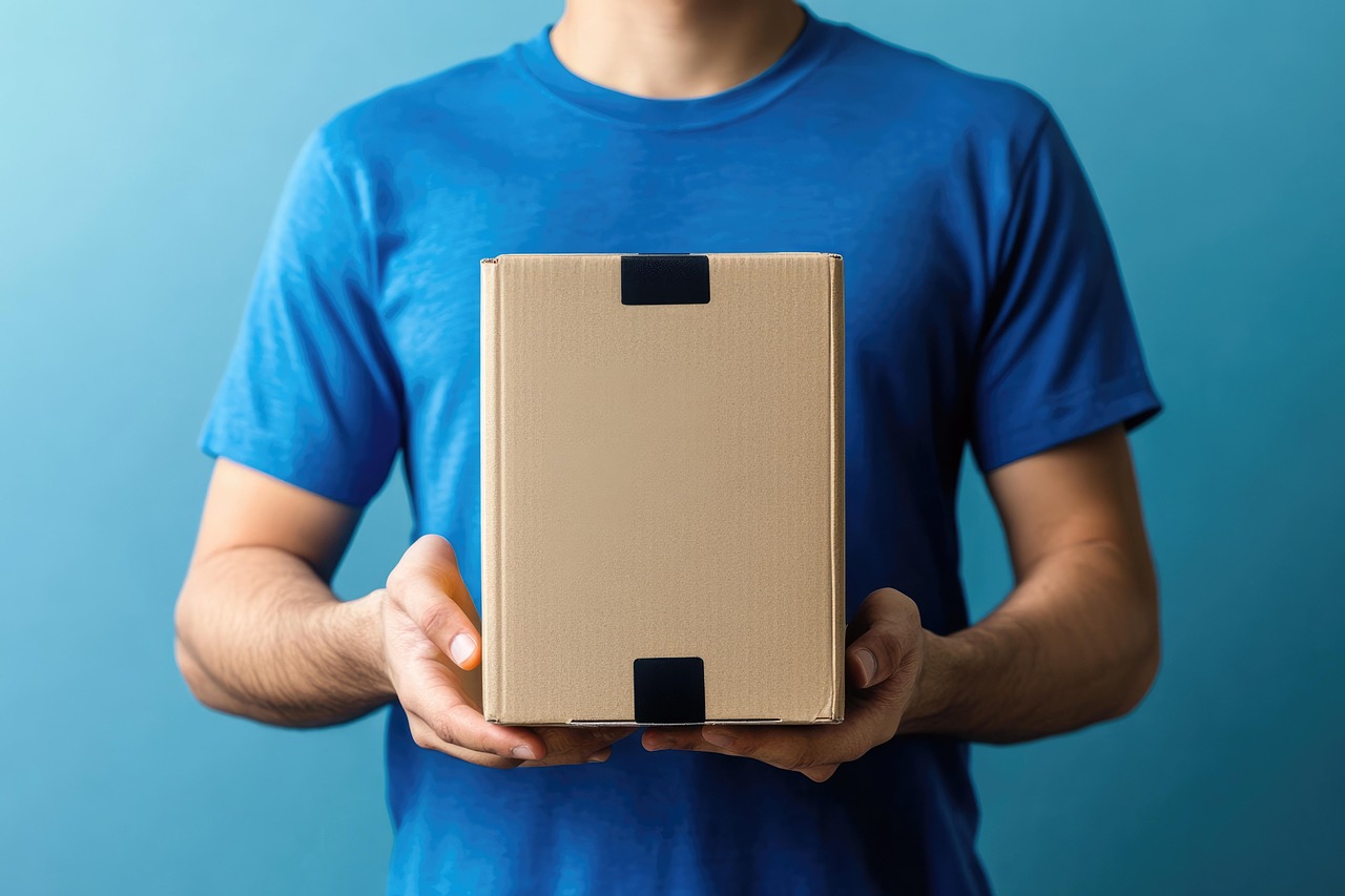 Download Ai Generated Man Delivery Royalty Free Stock Illustration