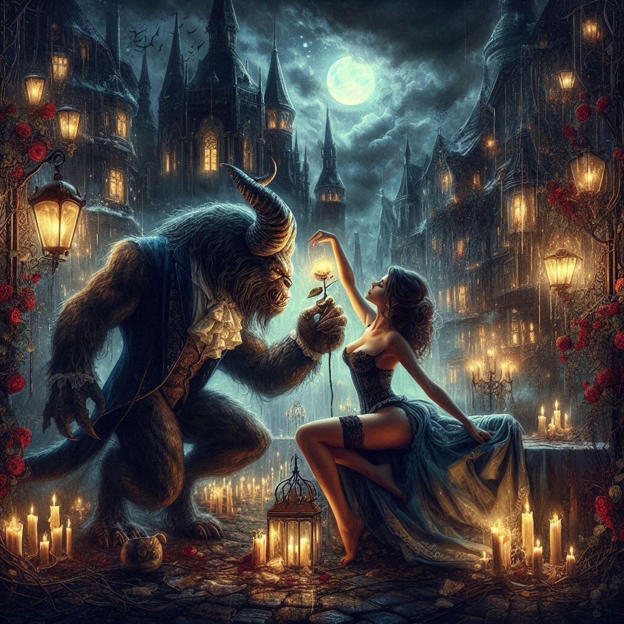 Download Bella, Beast, Abomination. Royalty-Free Stock Illustration ...
