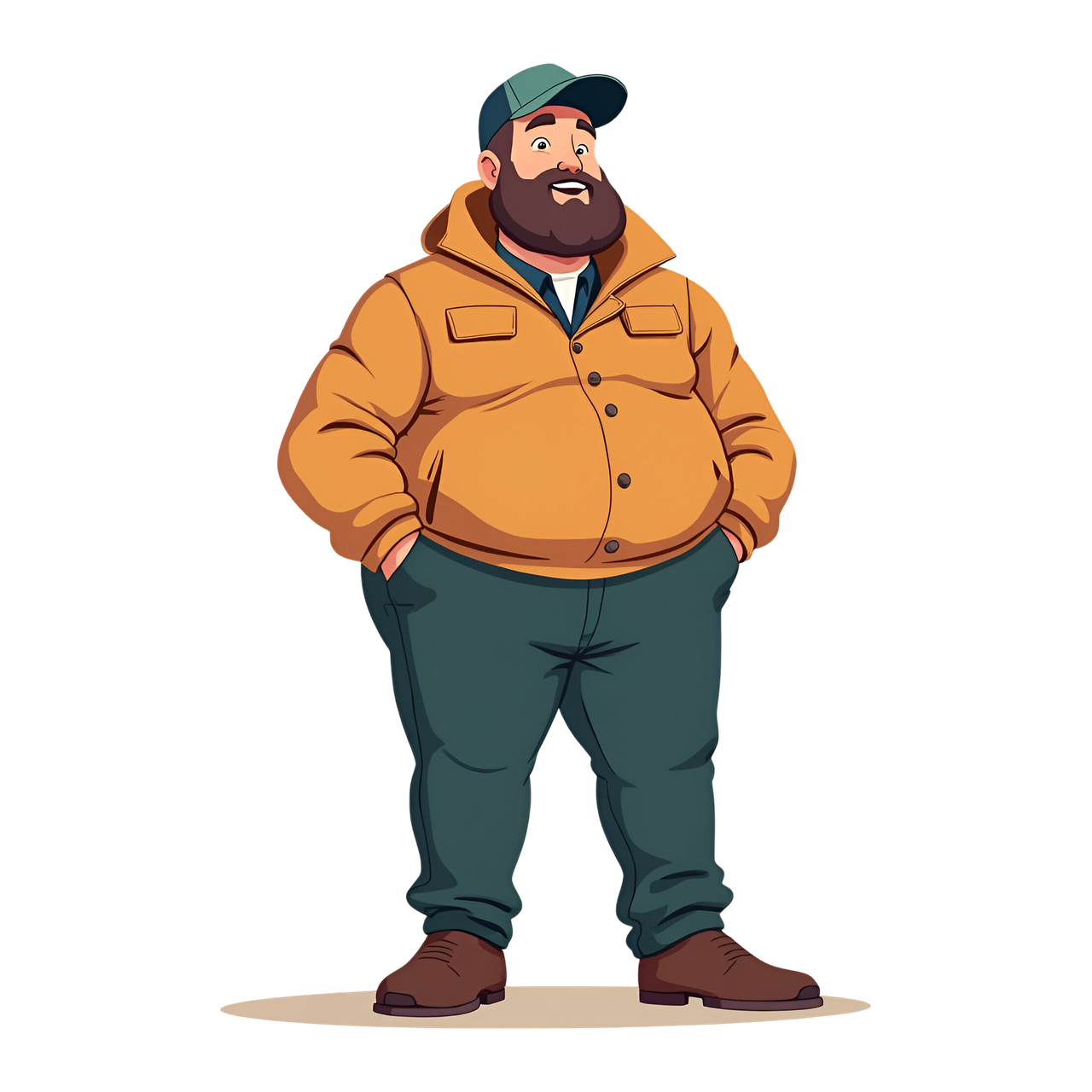 Download Man, Overweight, Obesity. Royalty-Free Stock Illustration ...