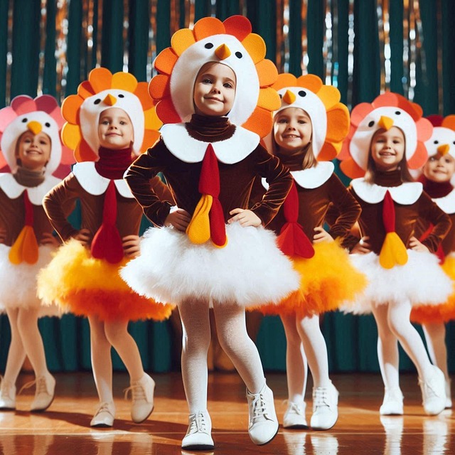 Download Thanksgiving, Turkey, Dance. Royalty-Free Stock Illustration ...