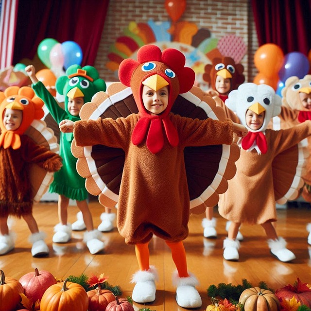 Download Thanksgiving, Turkey, Dance. Royalty-Free Stock Illustration ...