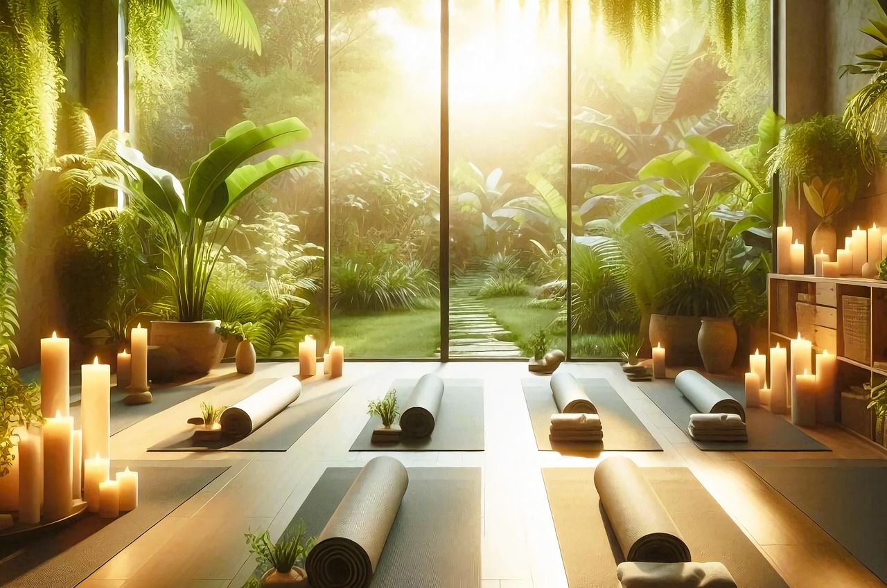 Download Yoga, Studio, Serene. Royalty-Free Stock Illustration Image - Pixabay