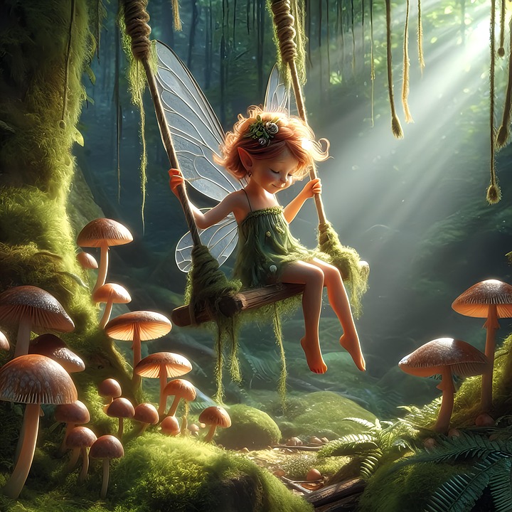 Download Fairy, Swing, Fancy. Royalty-Free Stock Illustration Image ...