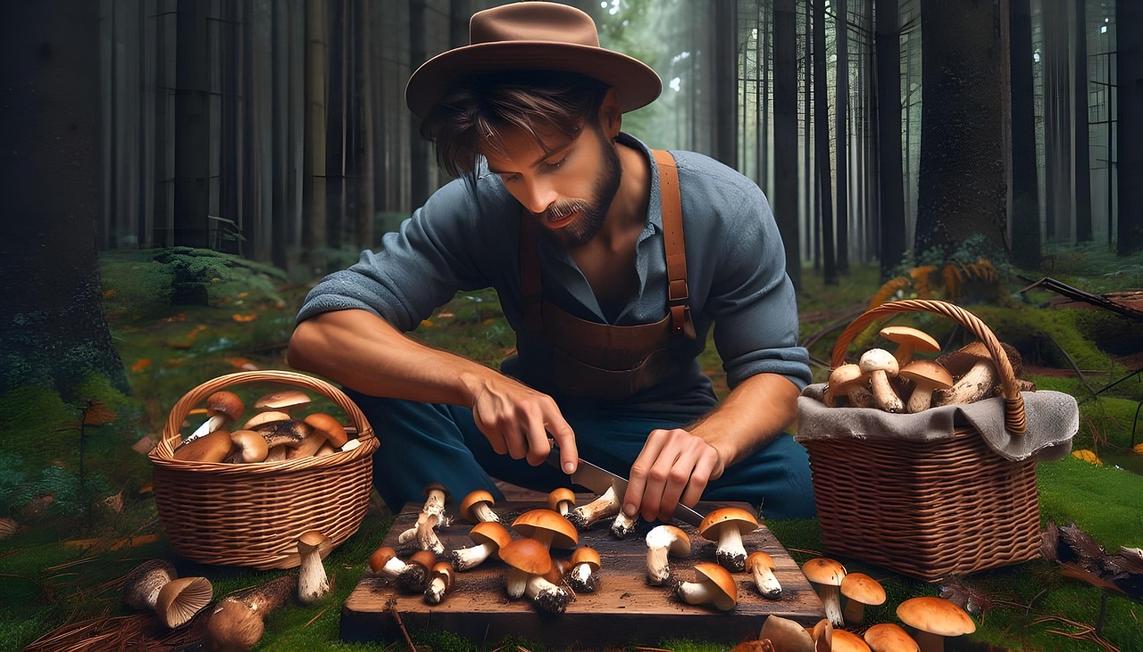 Download Mushroom, Huba, Mycology. Royalty-Free Stock Illustration ...