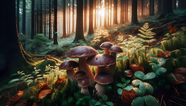 Download Mushroom, Huba, Mycology. Royalty-Free Stock Illustration ...