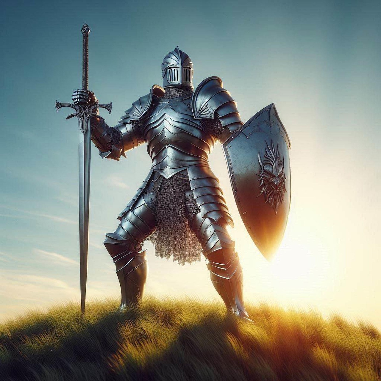 Download Ai Generated, Knight, Warrior. Royalty-Free Stock Illustration ...