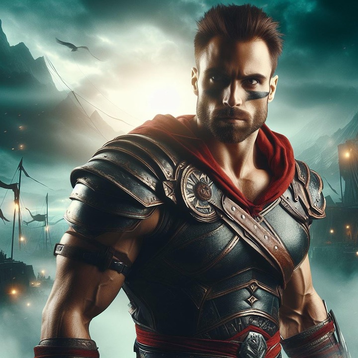 Download Warrior, Strong, Brave. Royalty-Free Stock Illustration Image ...