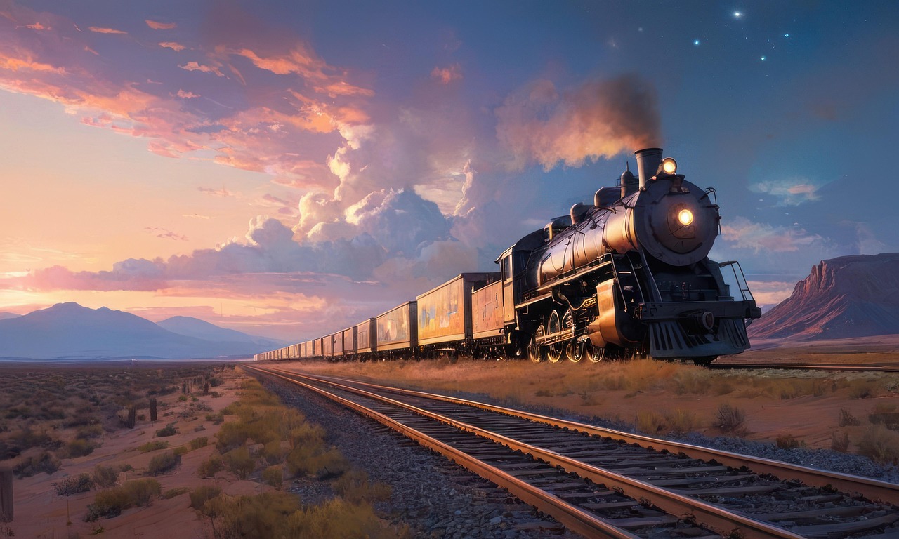 Download Train, Railway, Travel. Royalty-Free Stock Illustration Image ...