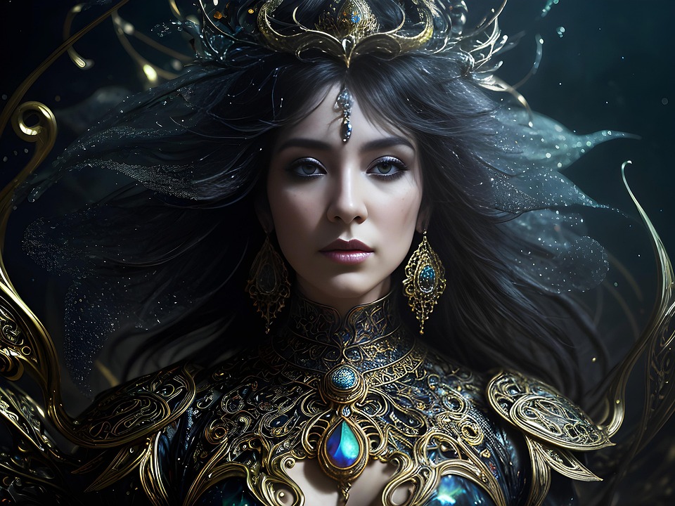 Download Ai Generated, Woman, Magic. Royalty-Free Stock Illustration ...