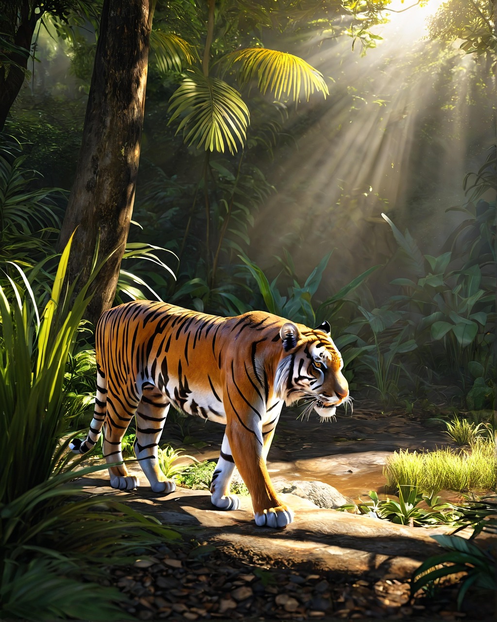 Ai Generated Tiger Animal - Free photo on Pixabay