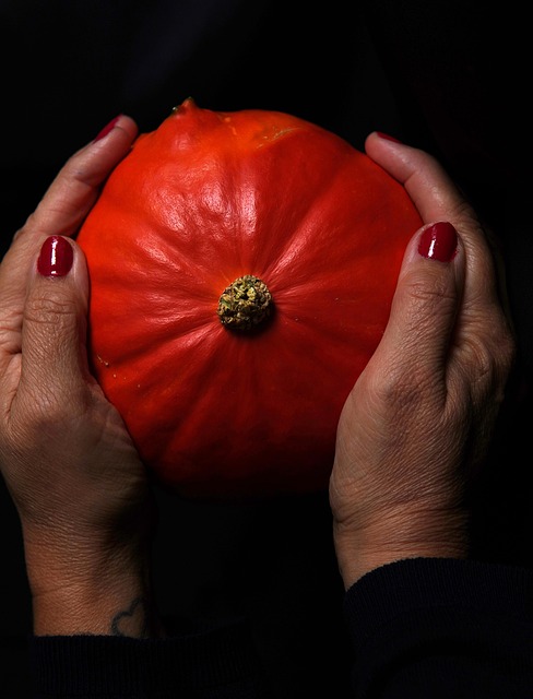 Pumpkin Fall Hands - Free photo on Pixabay