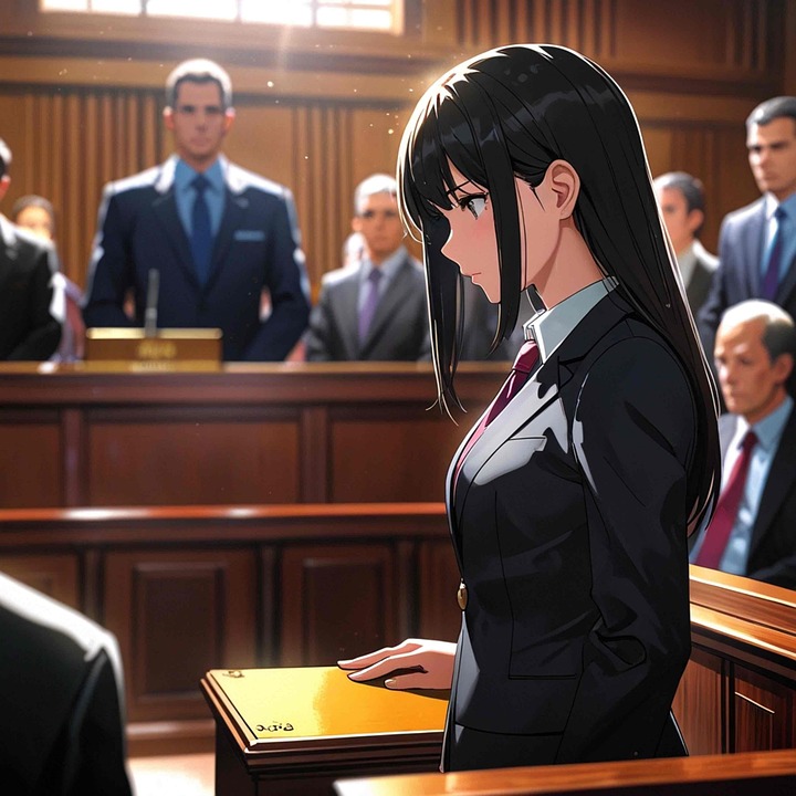 Download Ai Generated, Lawyer, Anime. Royalty-Free Stock Illustration ...