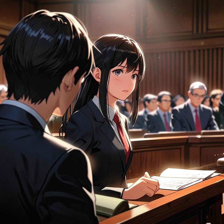 Download Ai Generated, Lawyer, Anime. Royalty-Free Stock Illustration ...